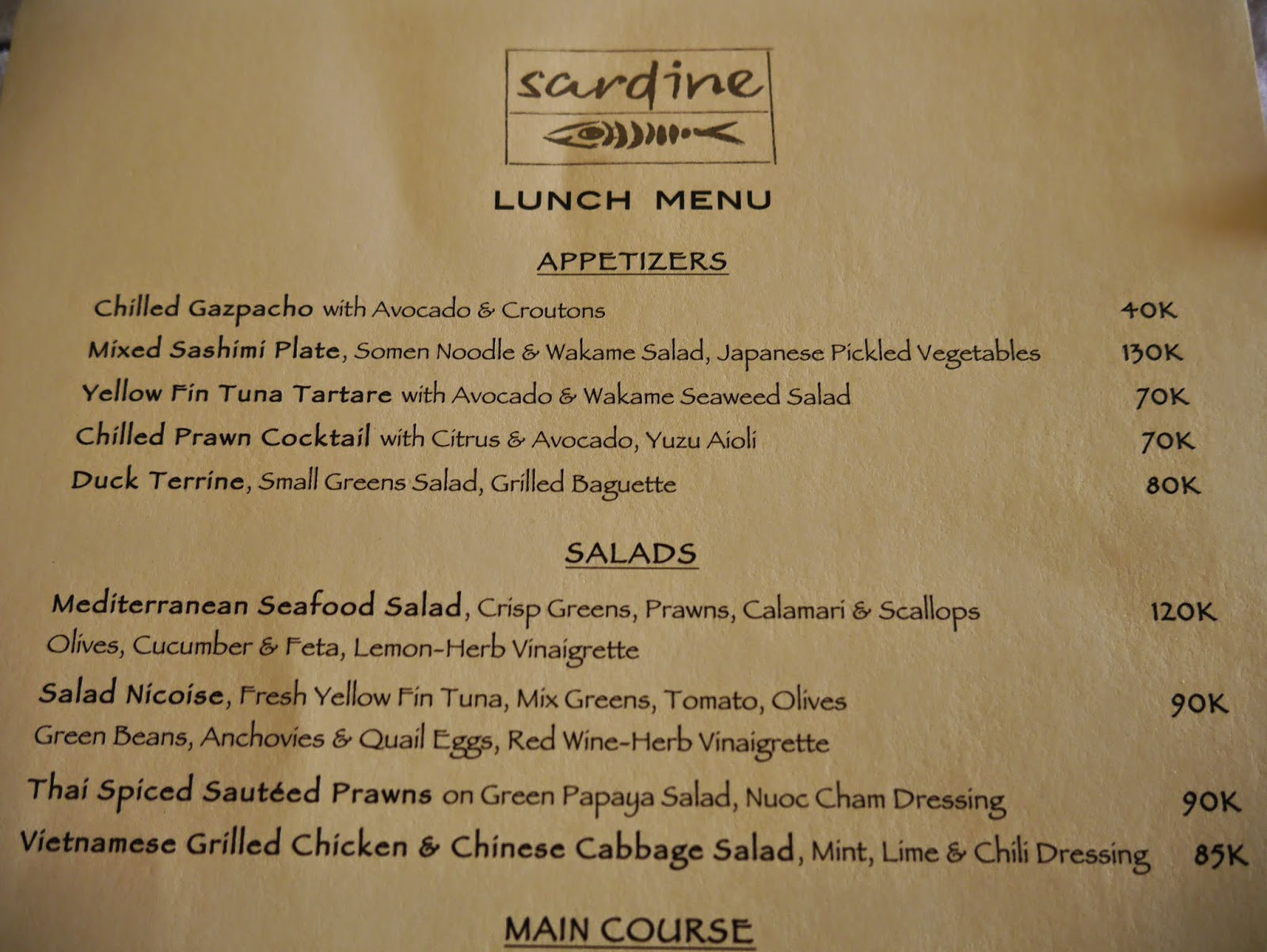 Bali // Day Three // Seminyak // Review // Sardine Restaurant ...